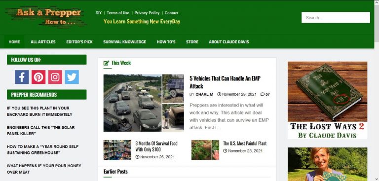 40 Best Survival Websites